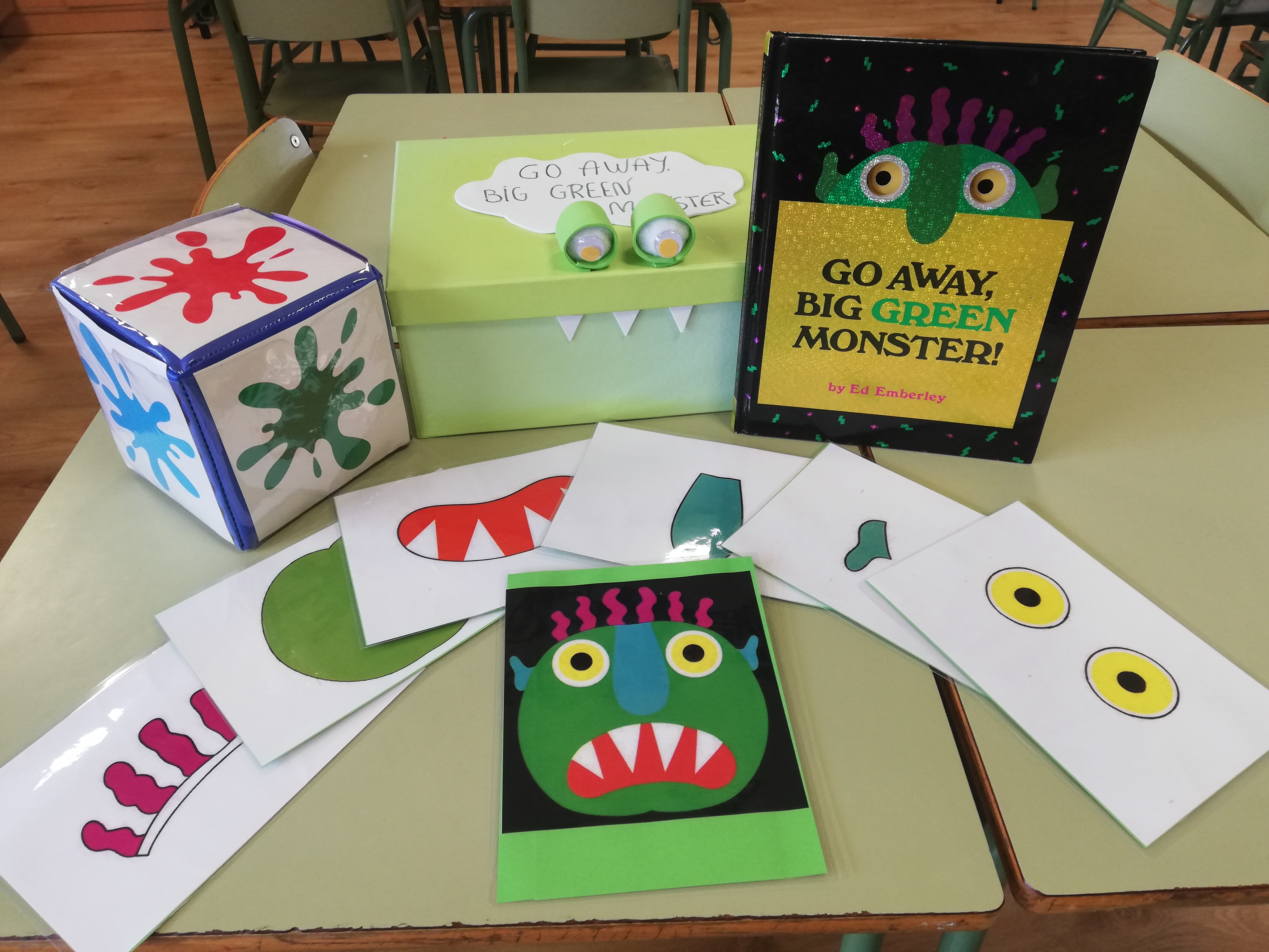 Go Away, Big Green Monster activities – Our English Corner's Blog
